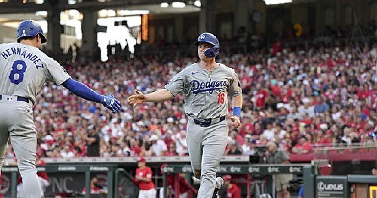 Dodgers Reds Baseball