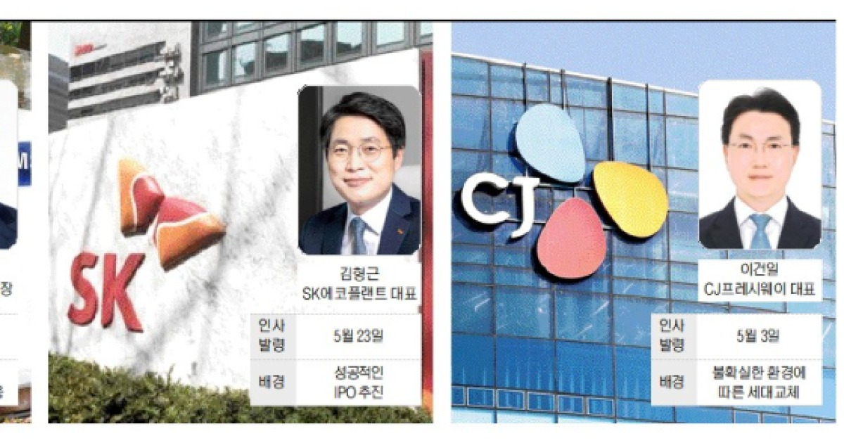 삼성·SK·CJ·신세계, 충격 요법 '원포인트 인사' 트렌드 될까
