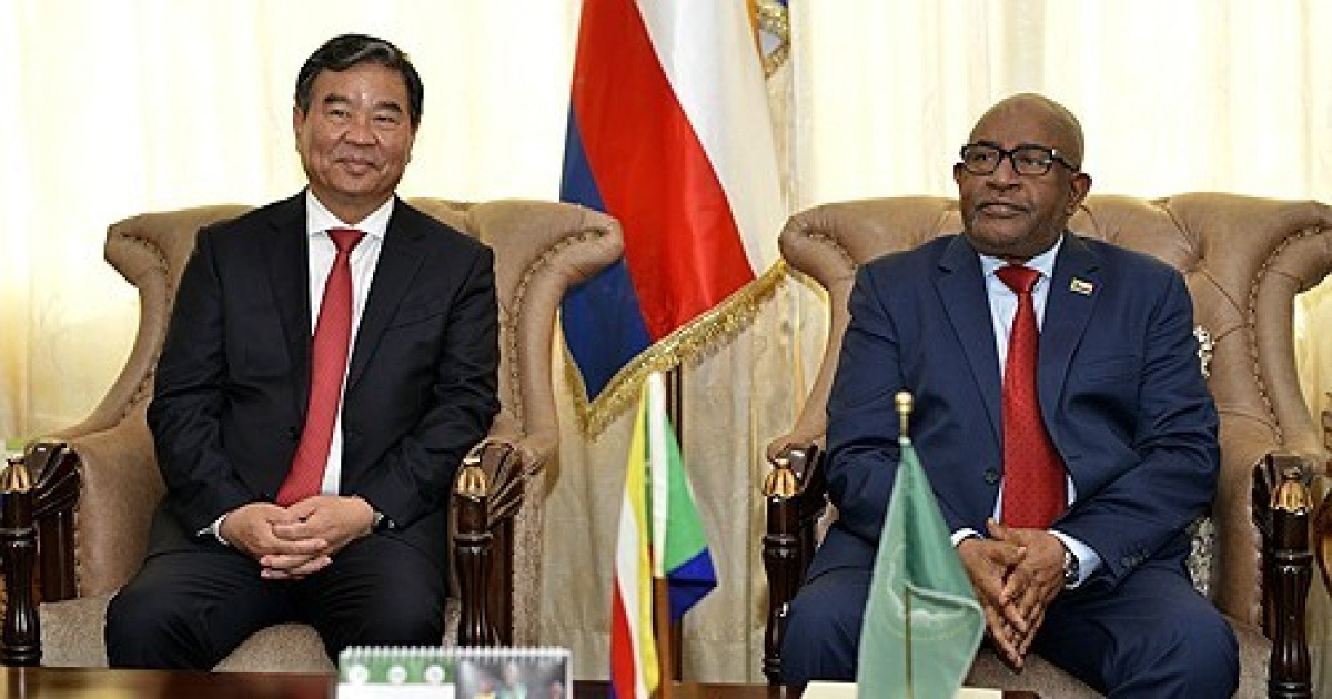COMOROS-MORONI-PRESIDENT-INAUGURATION-CHINA-SPECIAL ENVOY