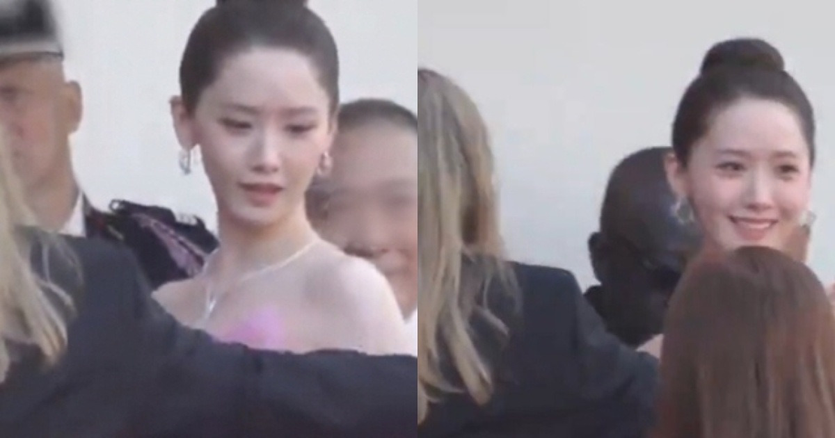 윤아 칸 영화제서 인종차별 당해…외신 불편해 보여