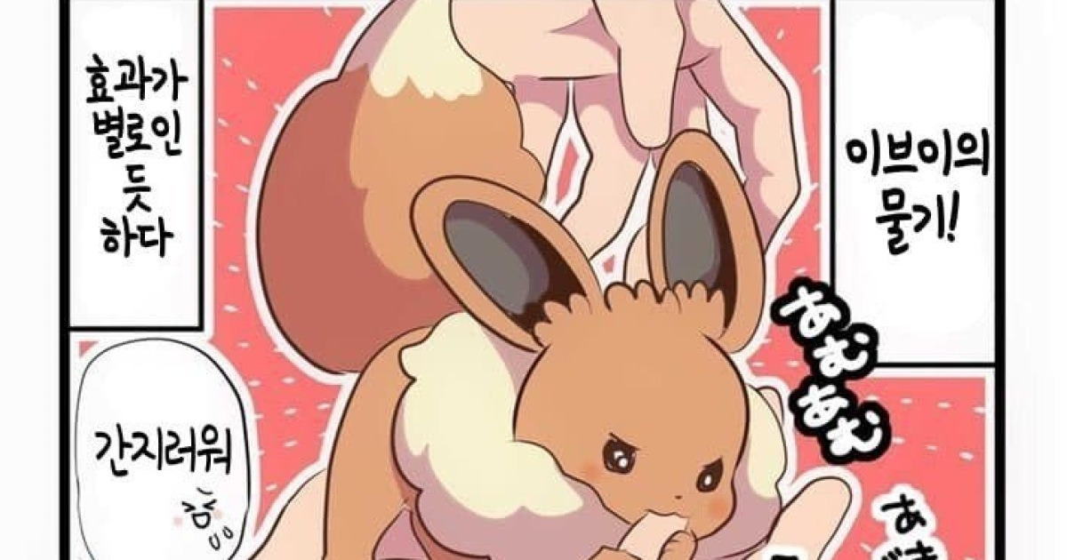 포켓몬 이브이의 모든 것 .Manhwa | 에펨코리아
