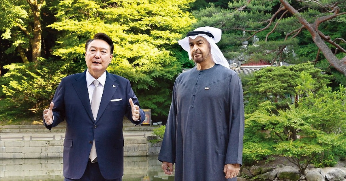 한 Uae 포괄적경제동반자협정 체결…아랍 국가와 최초