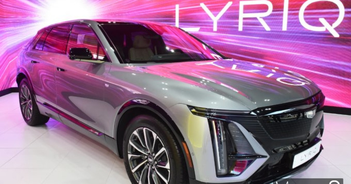 [머니S포토] GM·LG엔솔 합작 배터리 탑재한 캐딜락 '리릭'