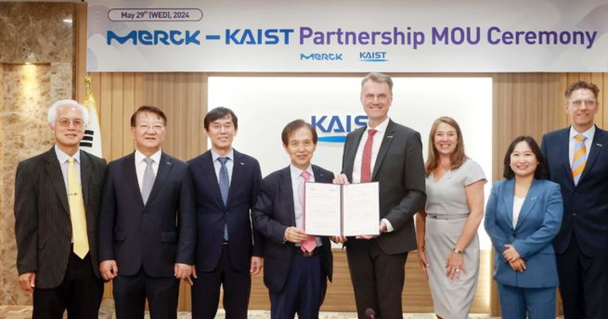 머크-KAIST, 생명과학 분야 연구 혁신 위한 협약 체결
