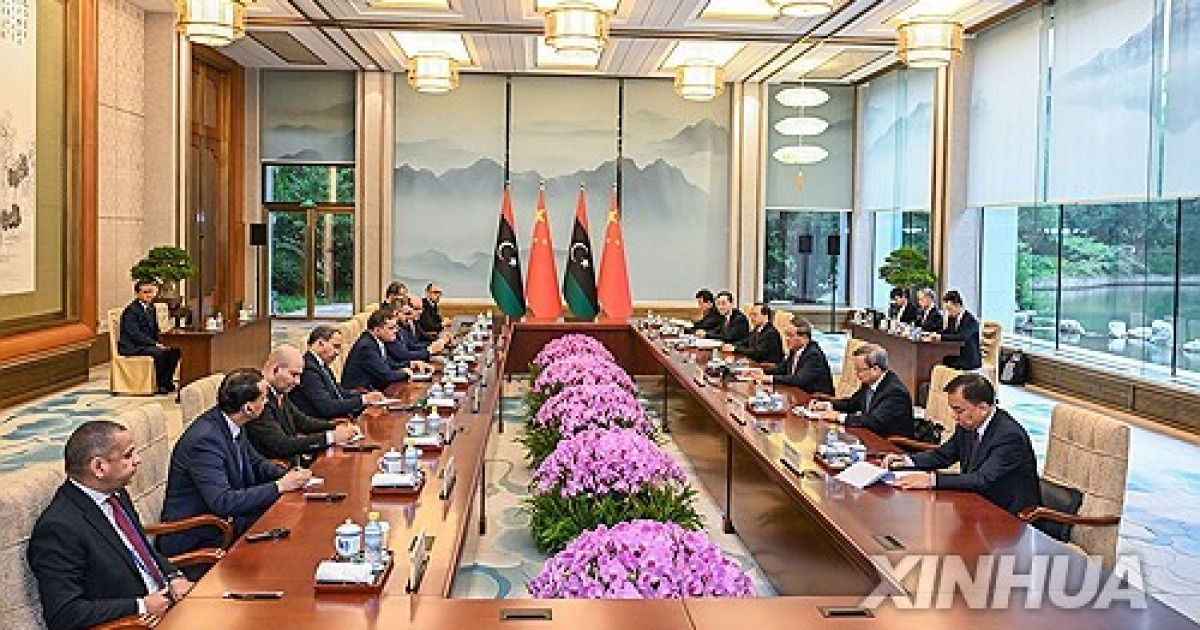 CHINA-BEIJING-LI QIANG-LIBYAN PM-MEETING (CN)