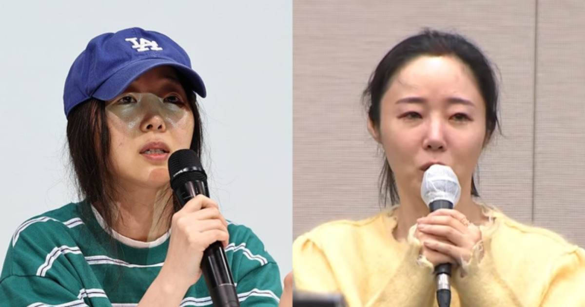 민희진 확 달라졌다···오늘은 단정하게