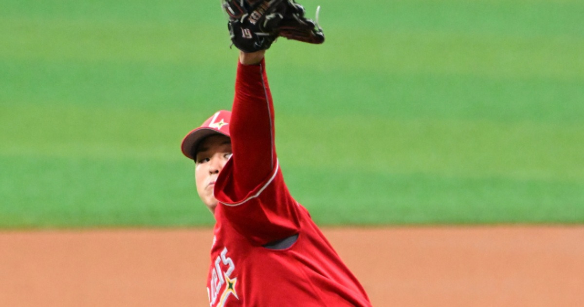 [MD포토] SSG 선발 시라카와 'KBO리그는 처음이야'