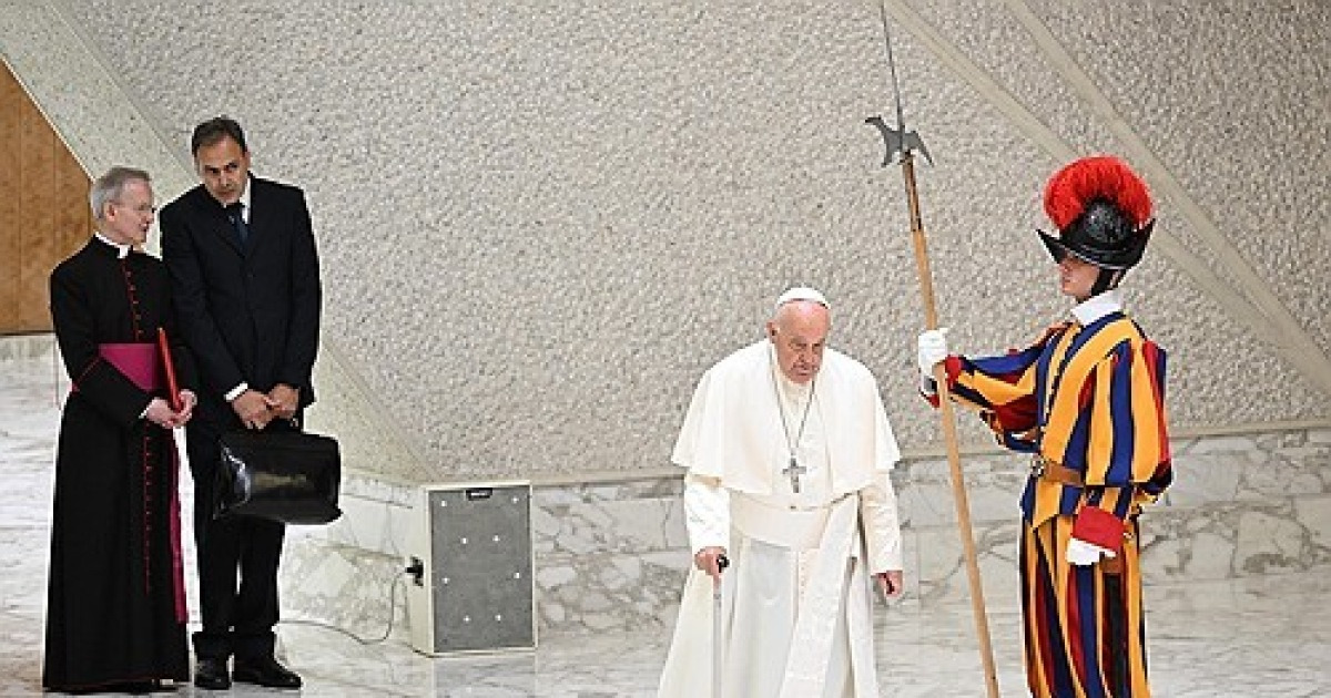 ITALY VATICAN POPE FRANCIS AUDIENCE