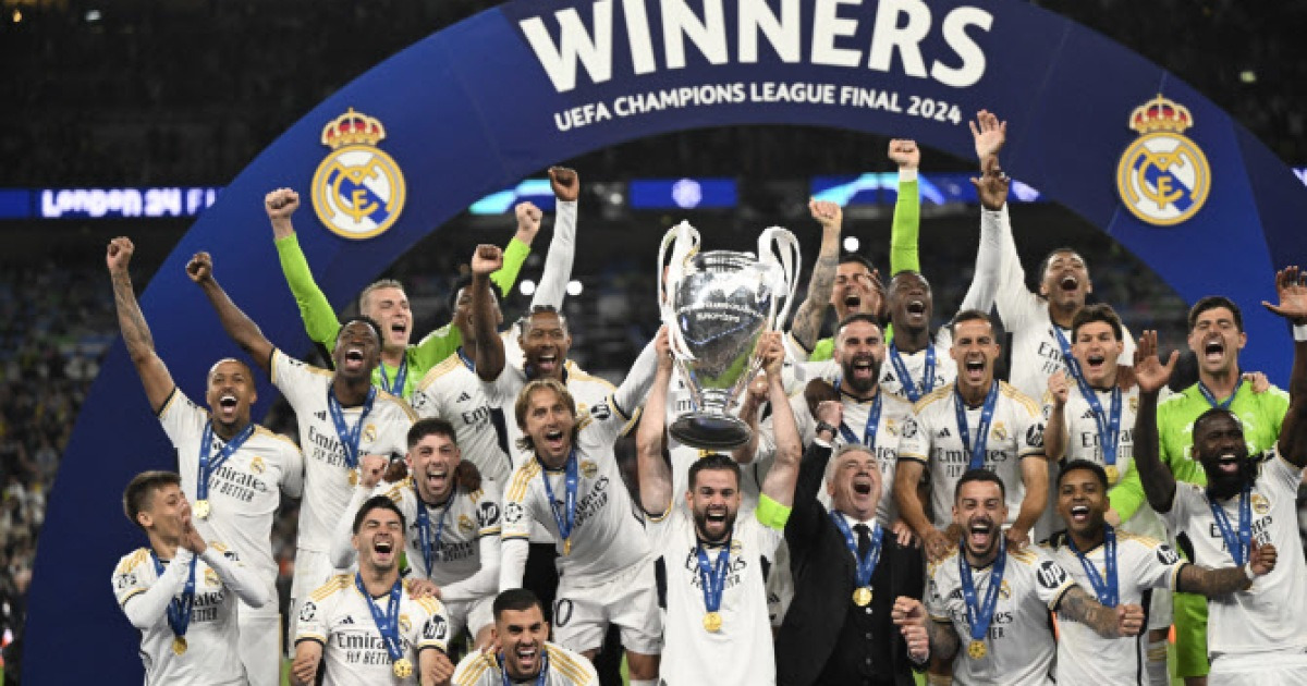 ‘챔피언의 DNA’ 레알 마드리드, 도르트문트 꺾고 UCL 우승... 통산 15번째