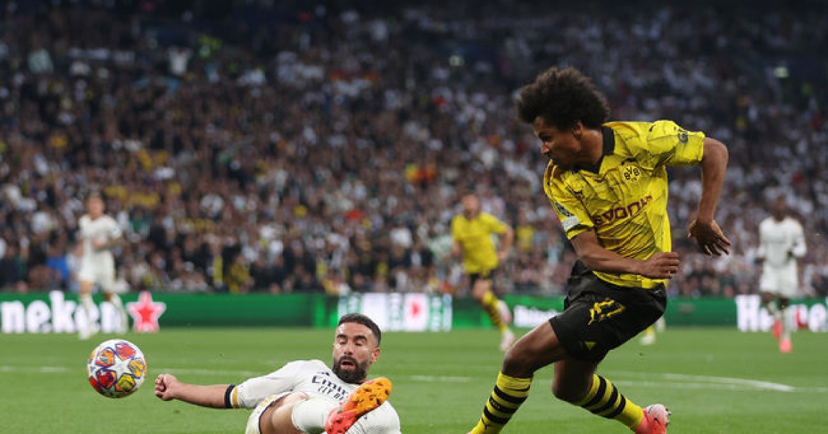 'UCL 지배자' 레알 상대로 기회 낭비? 결과는 뻔하다...다시 증명했던 23-24 UCL 결승