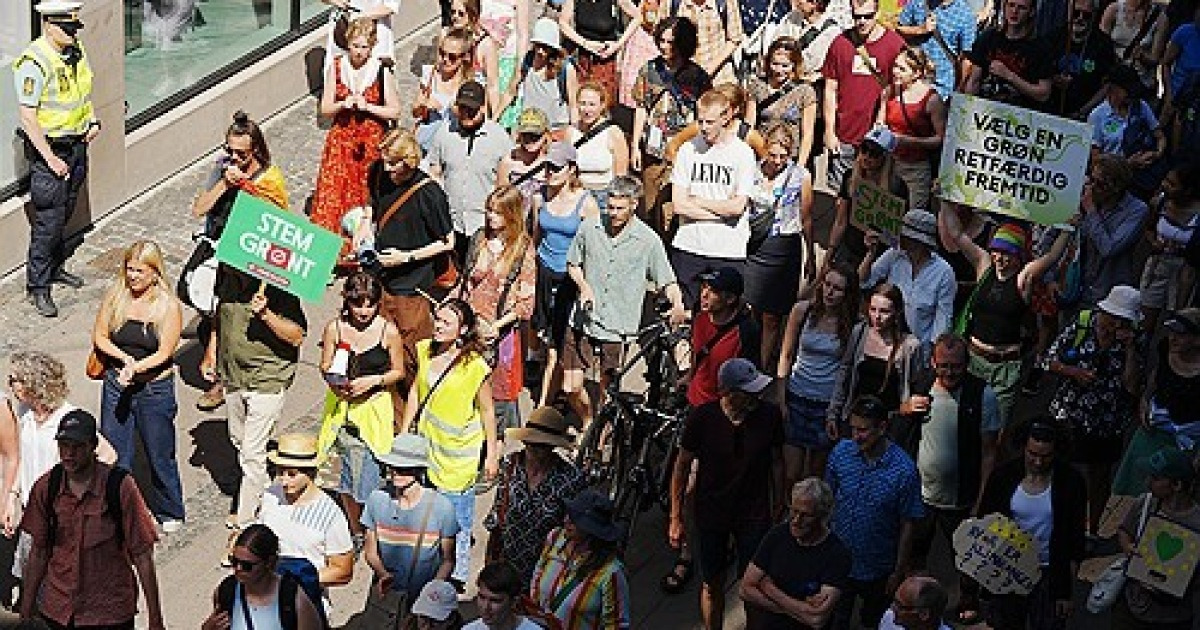 DENMARK CLIMATE PROTEST