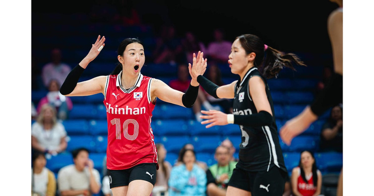 여자 배구 대표팀, 캐나다에 0-3 완패…VNL 4연패