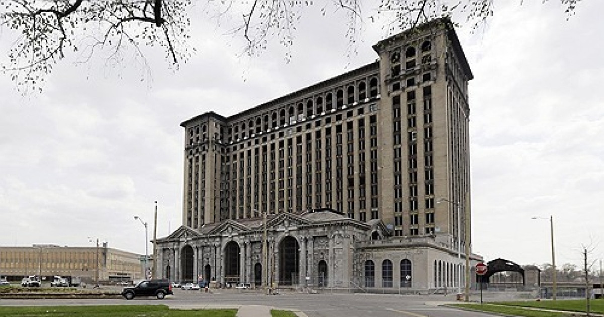 Detroit Rebirth Historic Train Station