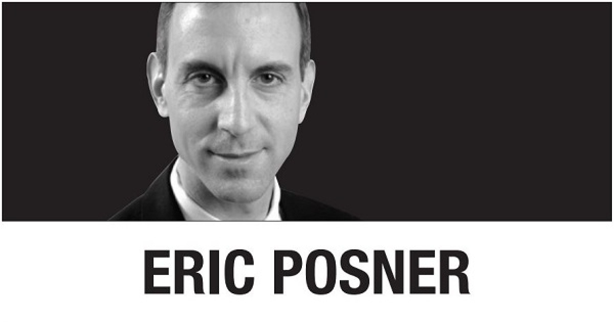 [Eric Posner] Rough justice for Trump