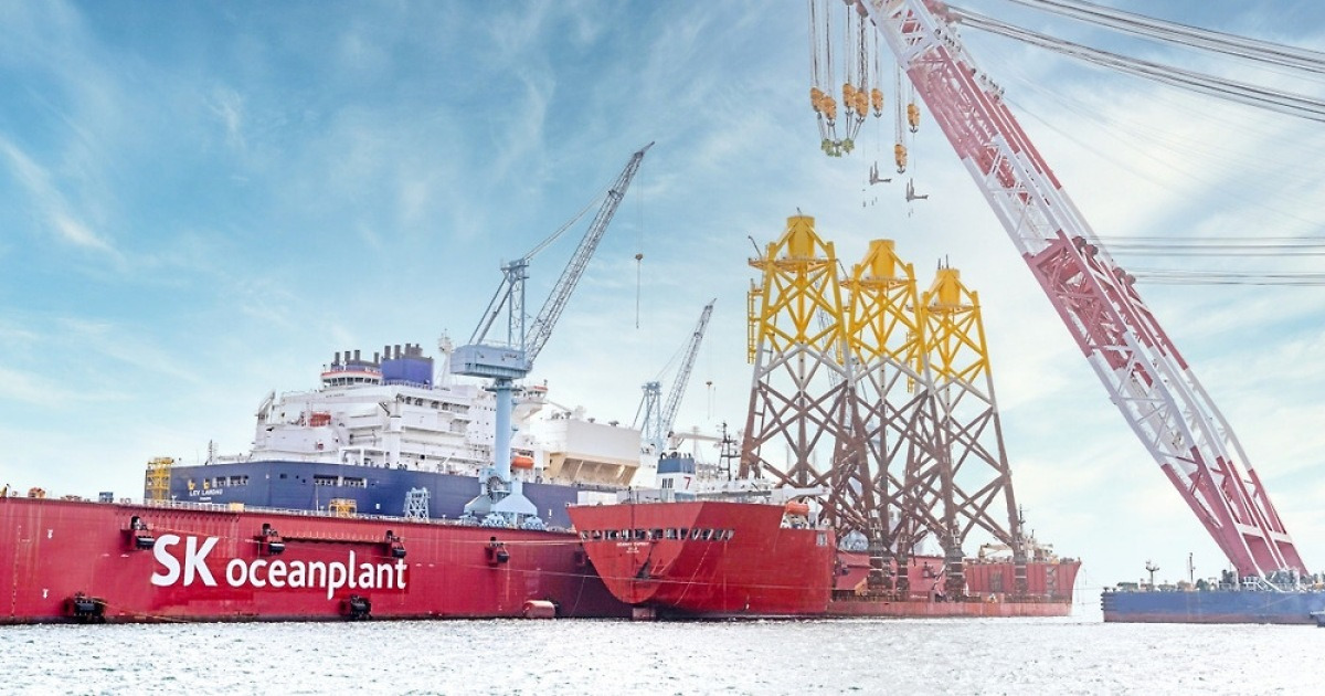 SK오션플랜트, 3900억원 규모 해상풍력 구조물 제작 수주