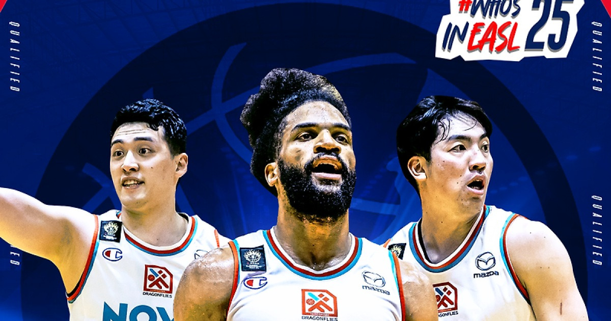 KBL 챔피언 KCC, EASL B조서 B리그 류큐와 격돌…KT는 우승팀 히로시마와 A조 편성