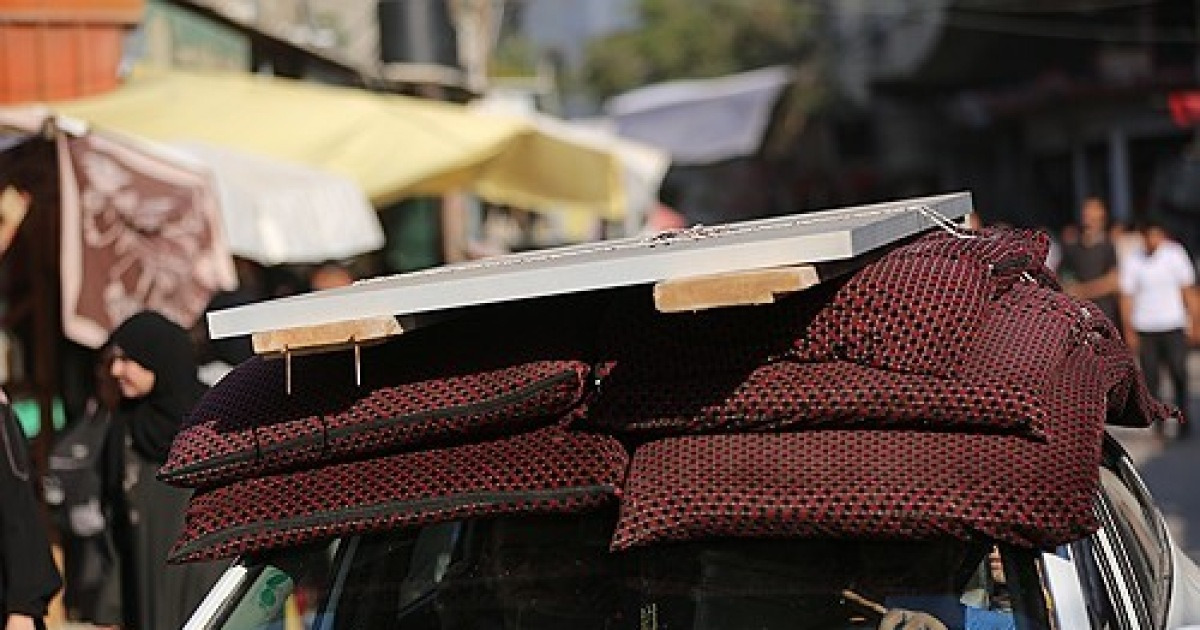 MIDEAST-GAZA-MAGHAZI REFUGEE CAMP-DISPLACED PALESTINIANS