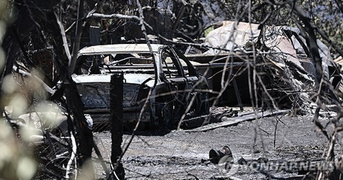 USA CALIFORNIA CORRAL FIRE