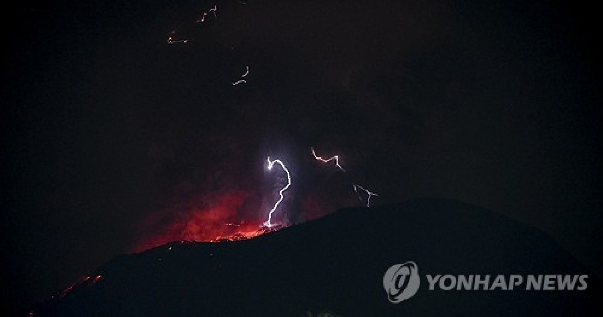 INDONESIA VOLCANIC ERUPTION