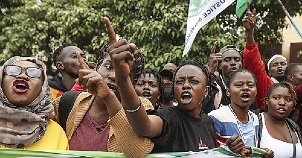 KENYA PROTEST AGAINST CURRENT STATE OF THE NATION