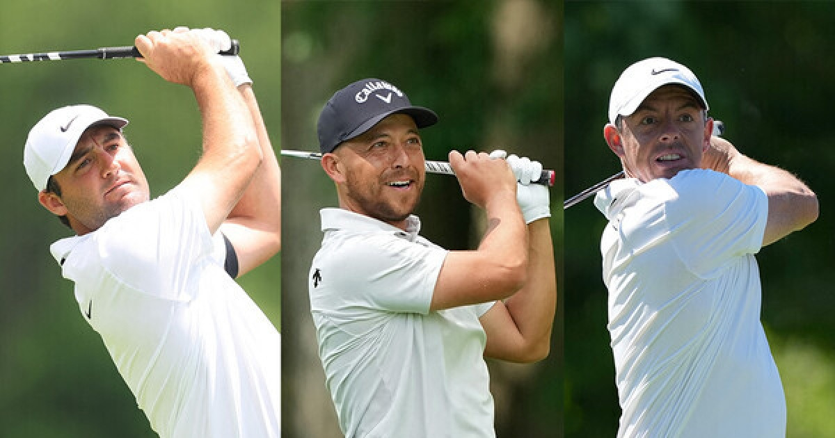 '특급대회 우승 사냥꾼' 세계1위 셰플러, 이글 낚은 2R서 3타차 선두 [PGA]