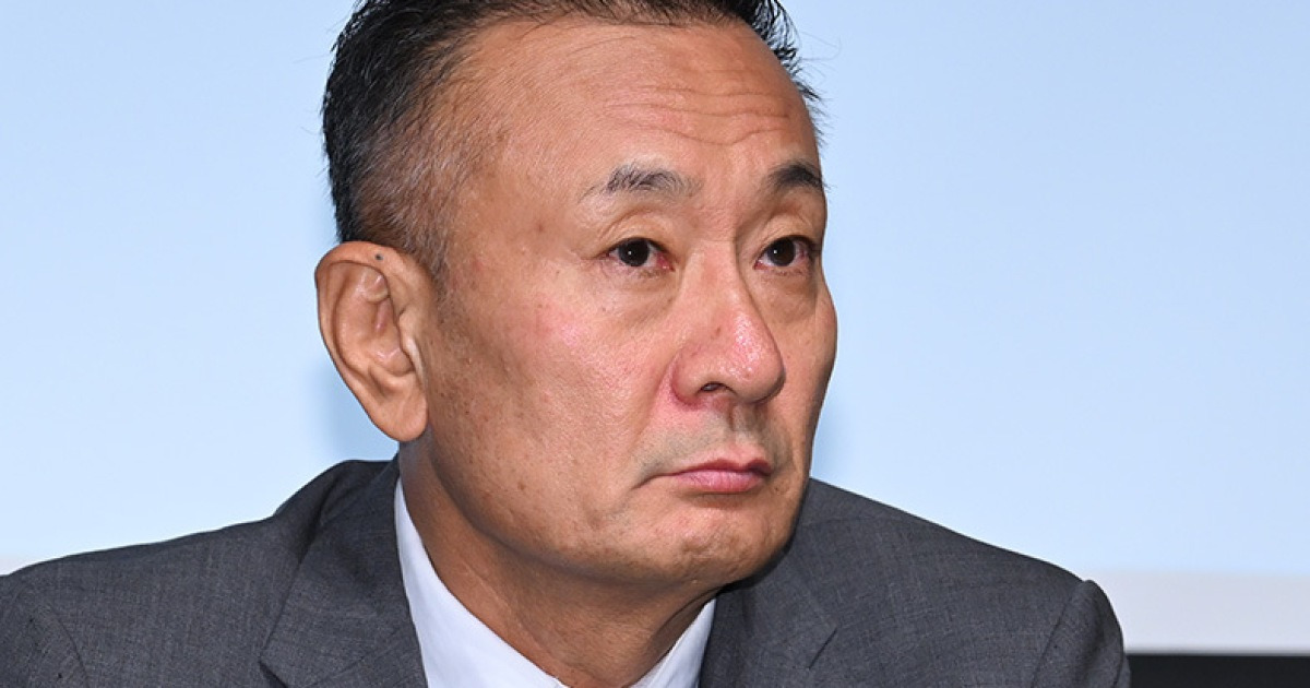 기자회견에 참석한 김동준 INB100 대표 [포토엔HD]