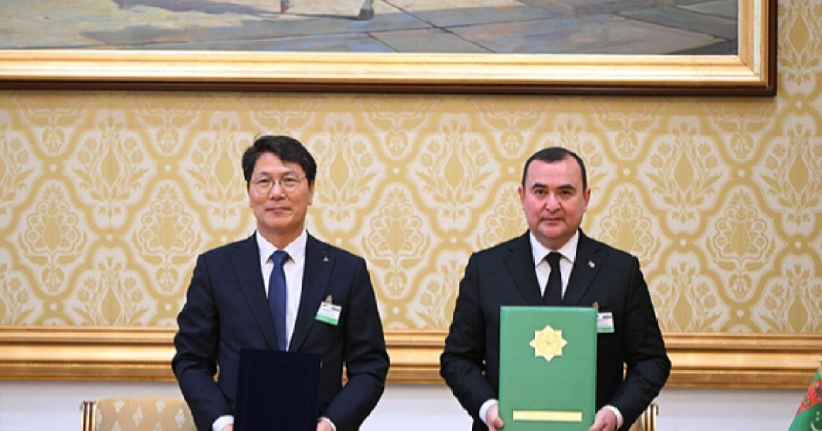 현대엔지니어링, 투르크메니스탄 플랜트 개발사업 협약 체결