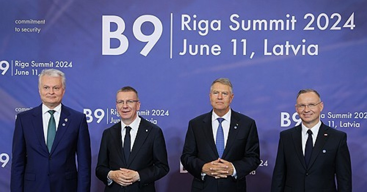LATVIA NATO B9 SUMMIT