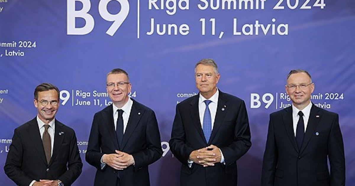 LATVIA NATO B9 SUMMIT