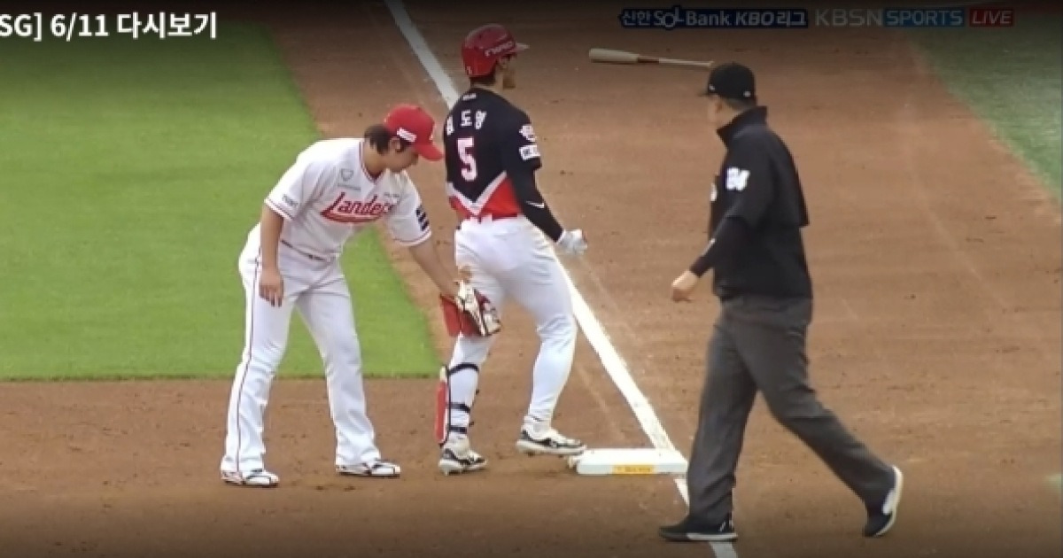 KIA 김도영 세리머니사의 교훈…노련한 최정, KBO 홈런 1위만 하는 게 아냐, 2504안타 레전드 ‘감탄’