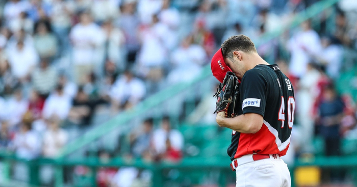 KIA 네일, KBO 데뷔 이래 최다 자책+패전 위기 [SS문학in]