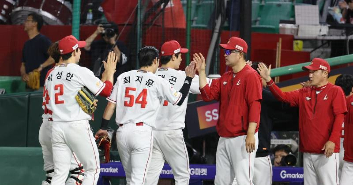 [포토] SSG, KIA에 위닝시리즈