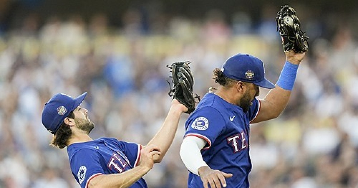 Rangers Dodgers Baseball