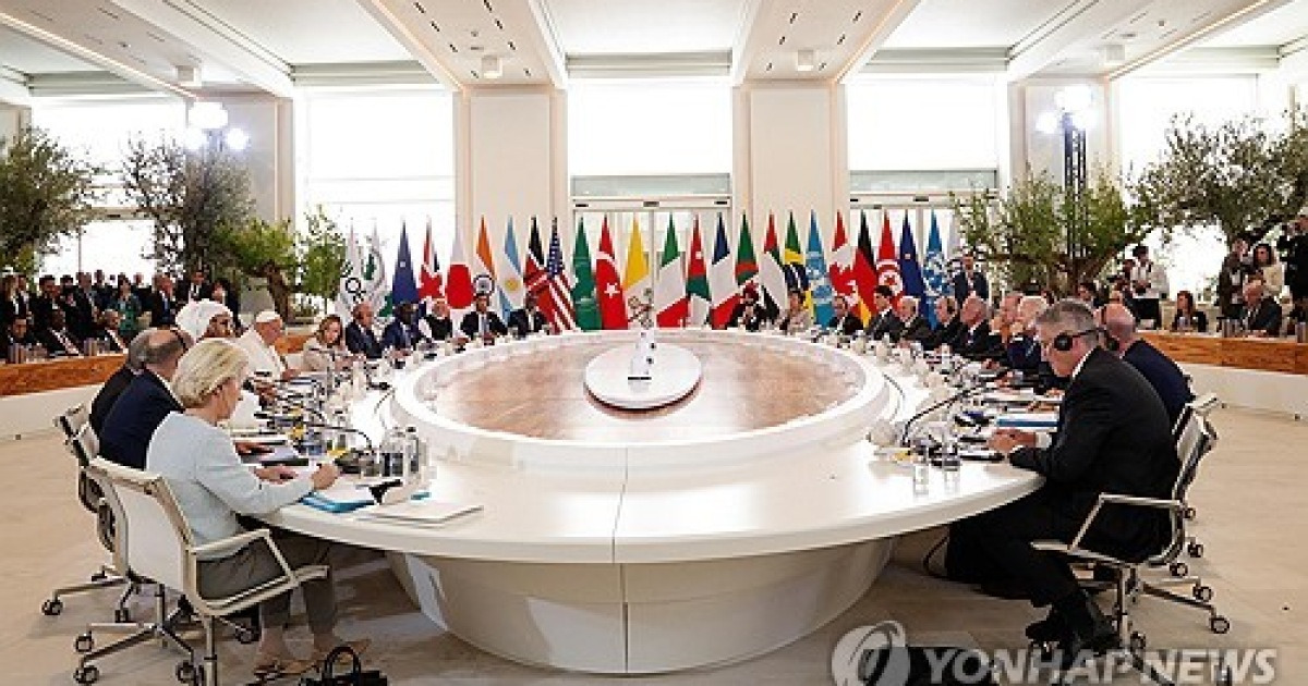 ITALY G7 SUMMIT