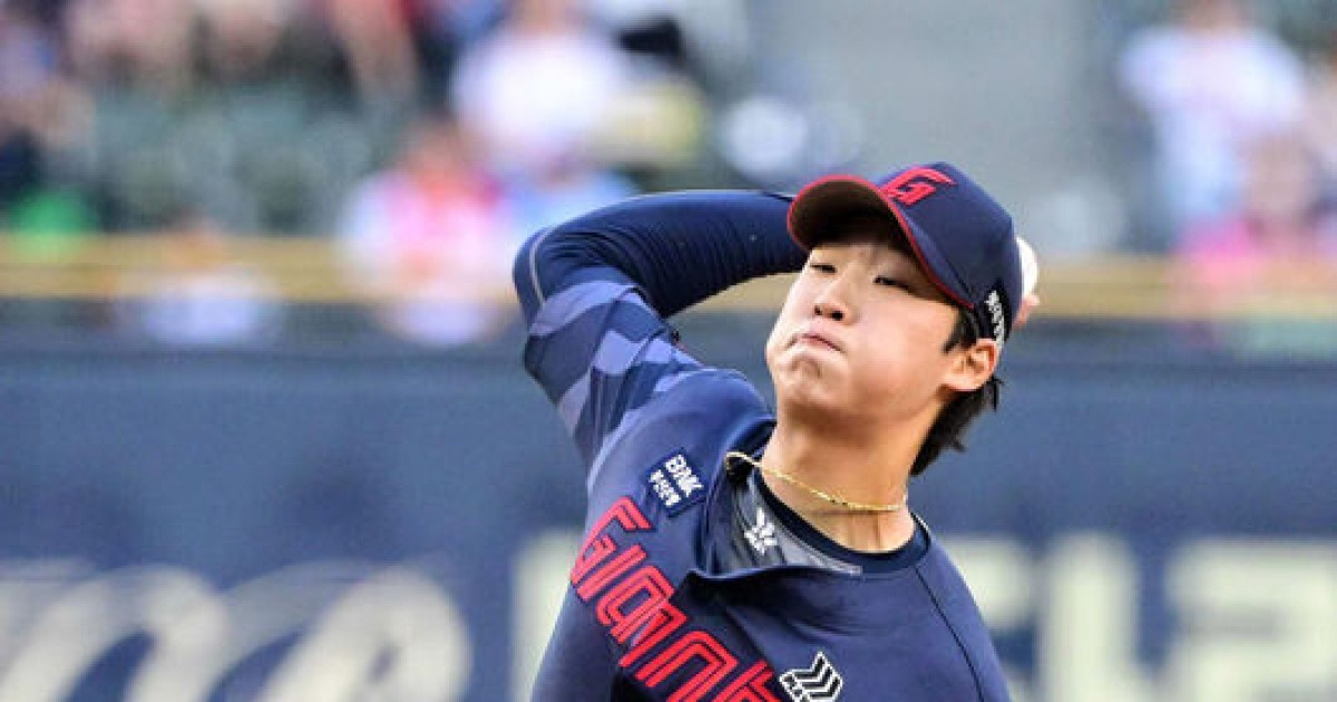 ‘153km’ 1차지명 파이어볼러, 볼볼볼볼 결국 2군행…김태형 감독 “불펜으로 써 볼 생각이다”