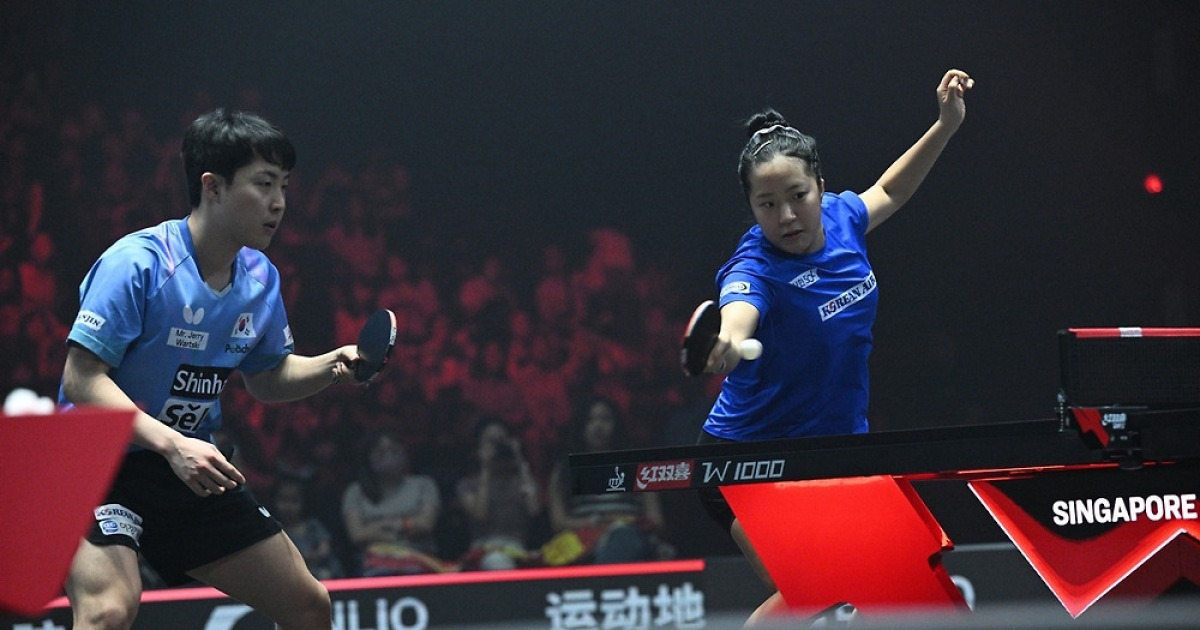 신유빈-임종훈 '올림픽 시드 경쟁' 일본 조와 WTT 결승 대결