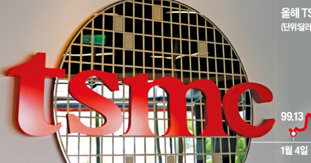 '첫 AI 아이폰' 발표에…TSMC 주가 고공행진