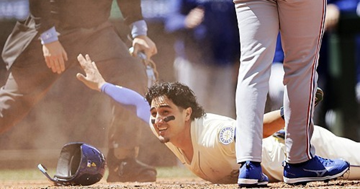 Rangers Mariners Baseball