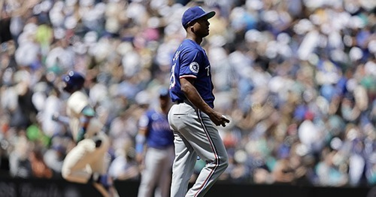 Rangers Mariners Baseball