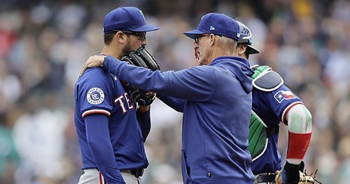 Rangers Mariners Baseball