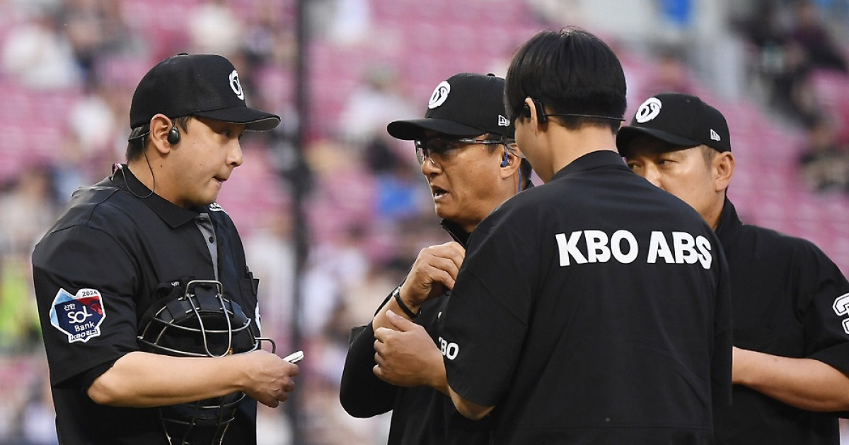 대구 SSG-삼성전, ABS 먹통으로 심판 판정→3회초 재개[대구 현장]