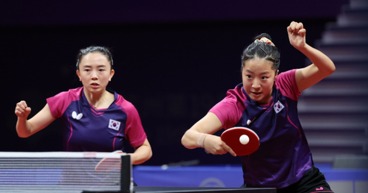 Table tennis prodigy Shin Yu-bin leads six-strong Korean contingent to ...