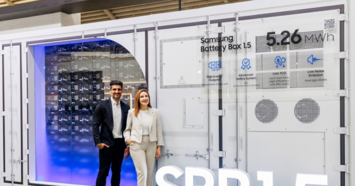 삼성SDI, 글로벌 ESS시장 공략… 대용량 SBB 1.5 첫 공개
