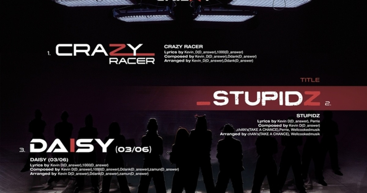 ‘26일 컴백’ 크랙시(CRAXY), 새 싱글 ‘RE_’ 트랙리스트 오픈···타이틀곡 ‘STUPIDZ’