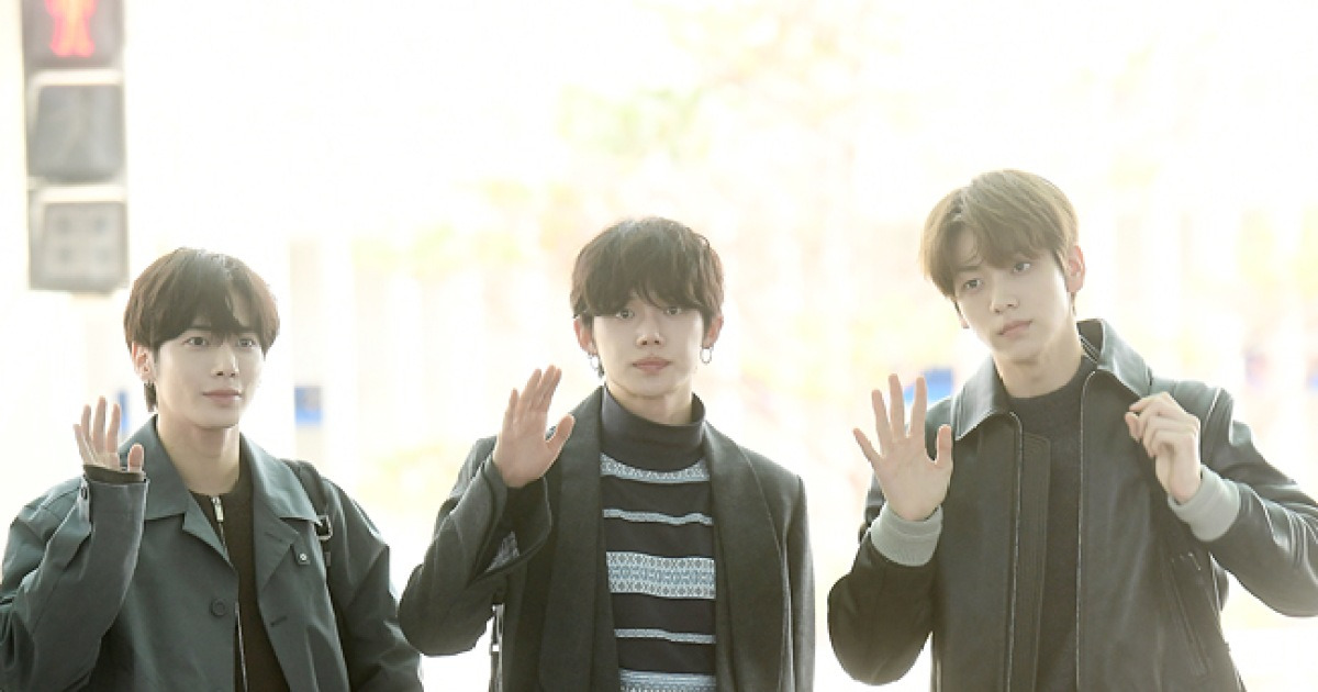 [TD포토] TXT 태현-연준-수빈 '반바지 형제들'