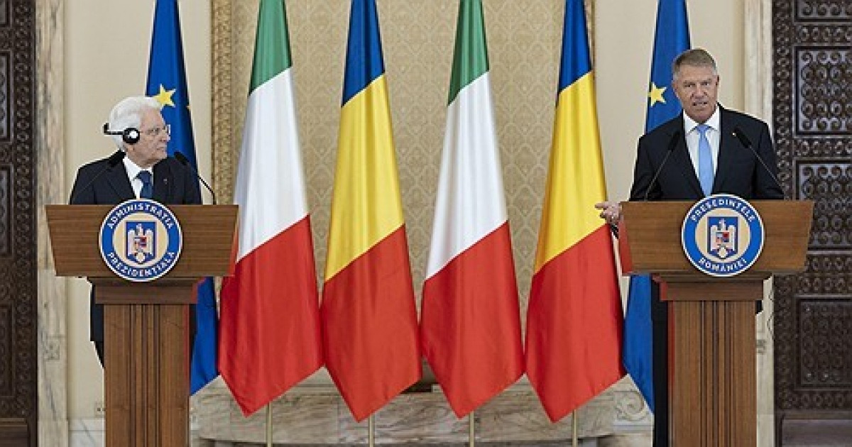 ROMANIA ITALY DIPLOMACY
