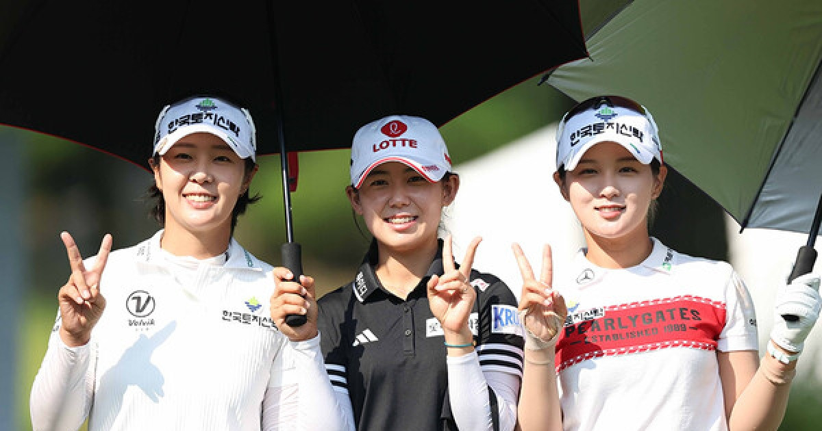 박지영, 동반 대결한 박현경·황유민 제치고 쾌조의 스타트 [KLPGA BC카드]