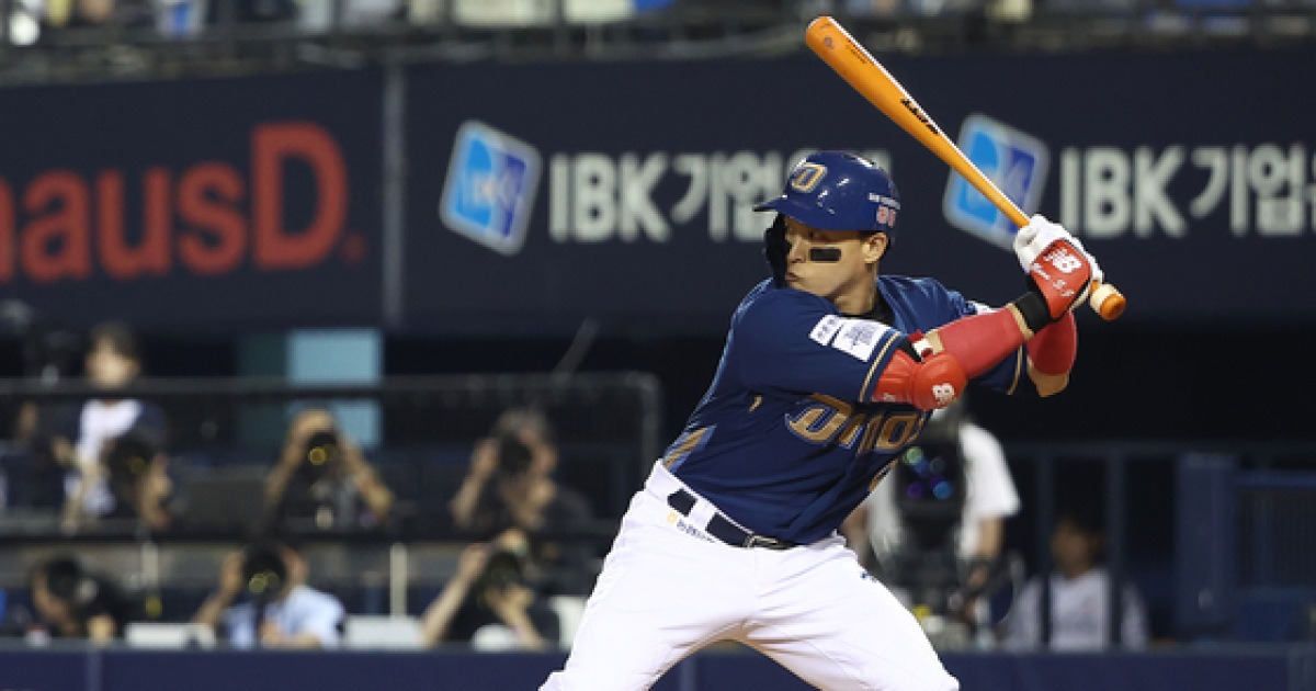NC Dinos' Son Ah-seop ties KBO record with 2,504 career hits