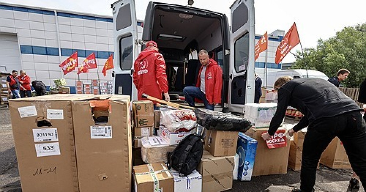 RUSSIA UKRAINE CONFLICT HUMANITARIAN CONVOY