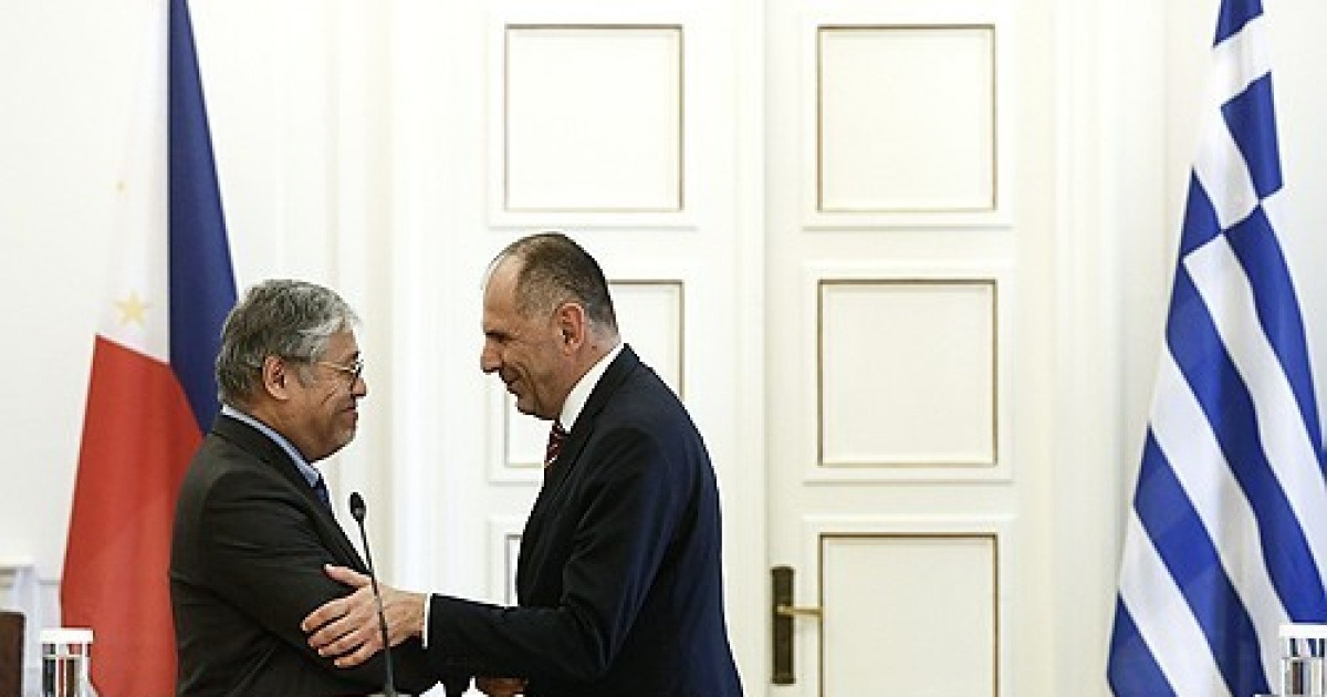 GREECE PHILIPPINES DIPLOMACY
